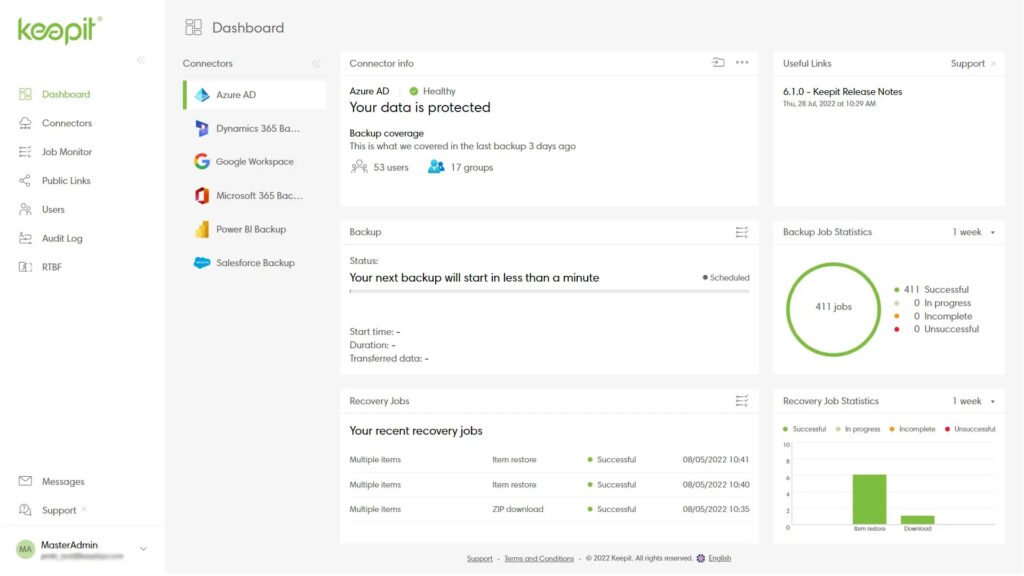 Keepit: saiba tudo sobre o melhor software de backup SaaS - Brinov Tecnologia